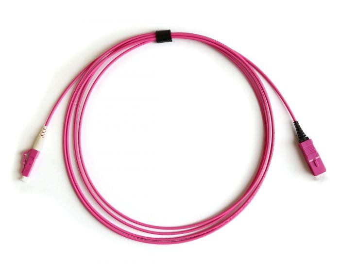 SC-LC Fiber Patch Cord MultiMode Simplex OM4